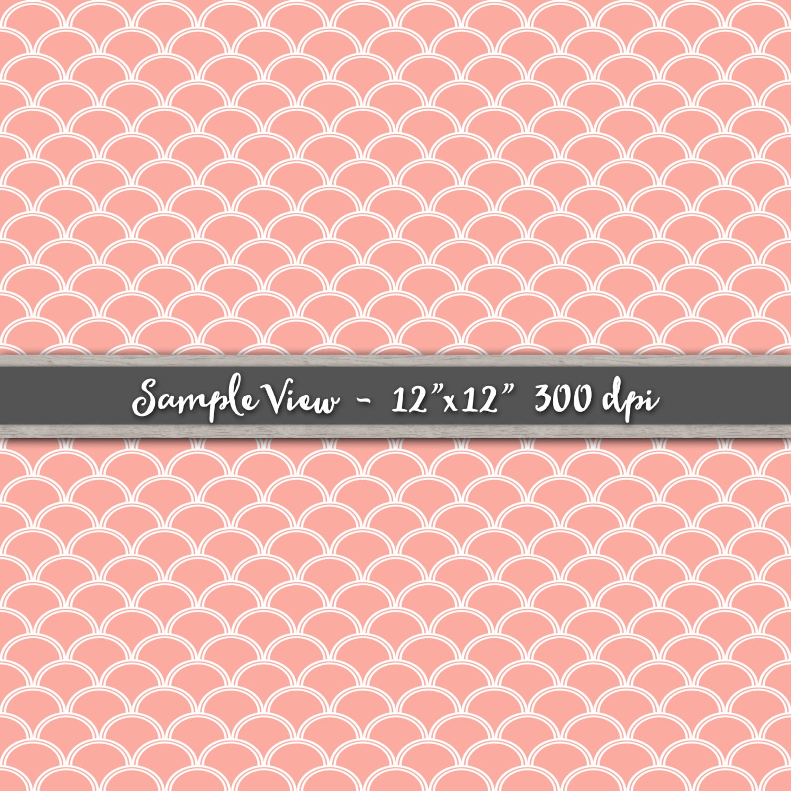 Fish Scales Scrapbook Paper, Scale Scrapbooking Paper, Scallop Digital ...