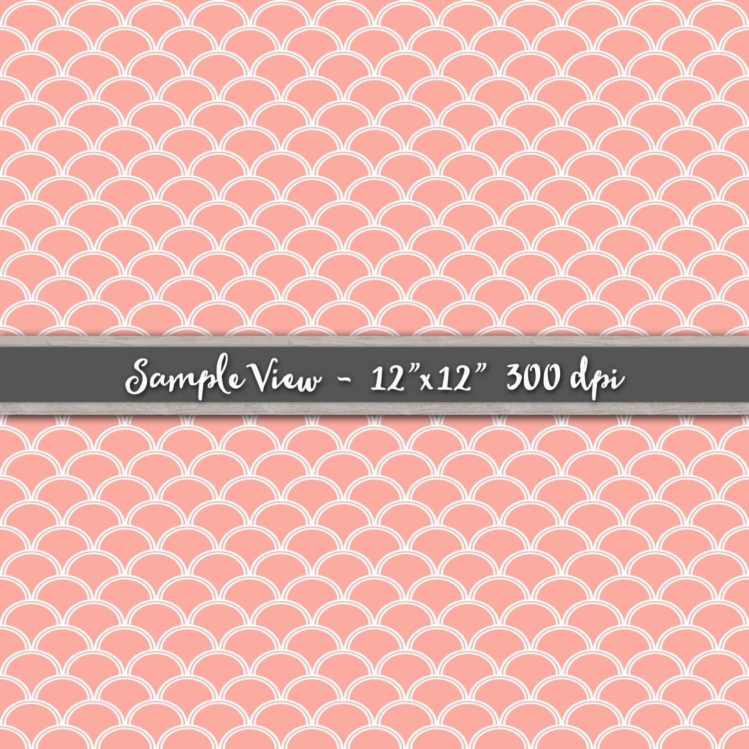 Fish Scales Scrapbook Paper, Scale Scrapbooking Paper, Scallop Digital ...
