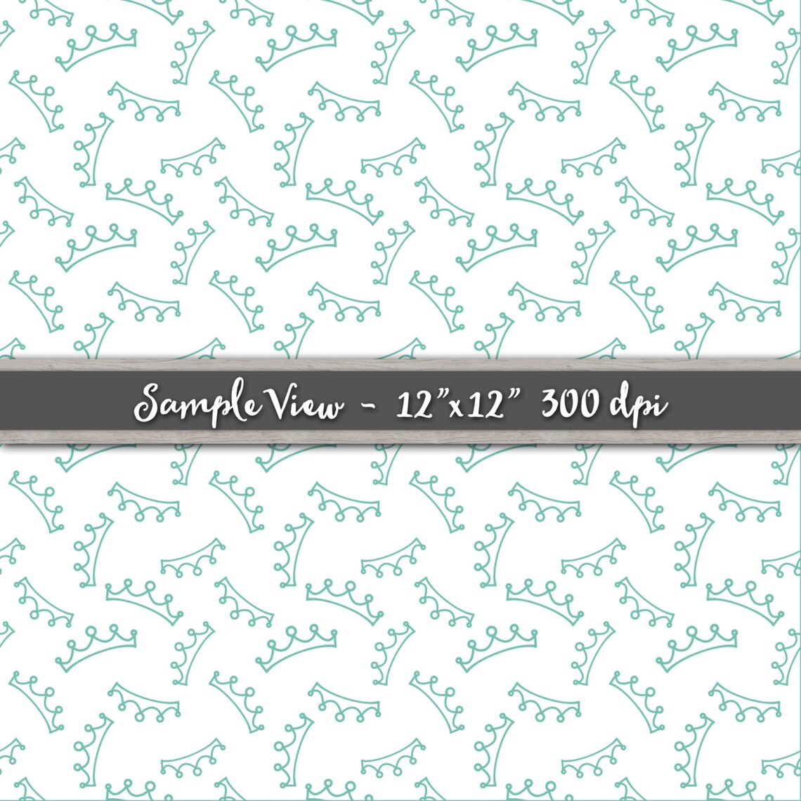 Princess Crown Scrapbook Paper Crown Scrapbooking Paper - Etsy