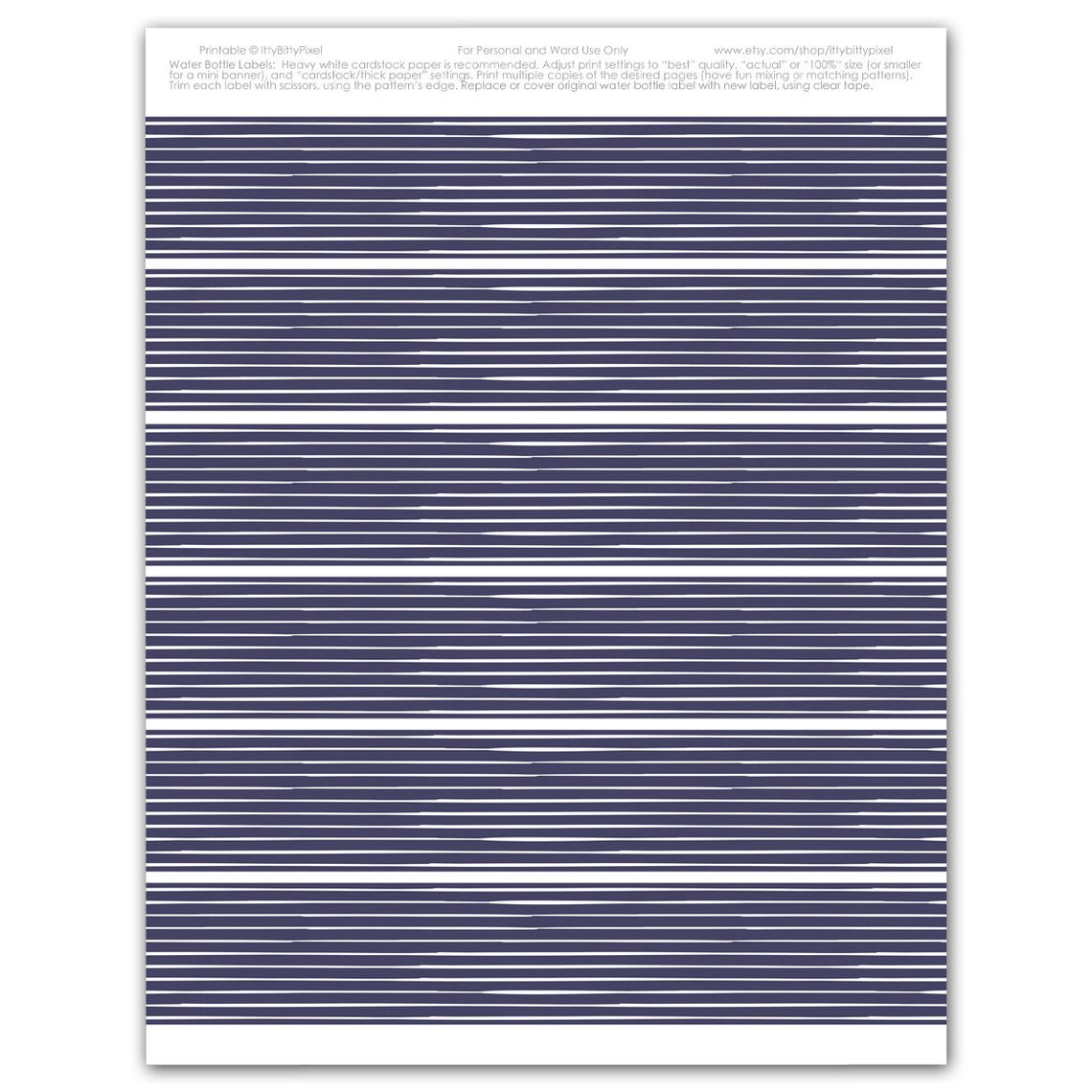 Temple and Priesthood Preparation Bottle Labels - LDS Primary 2020 ...