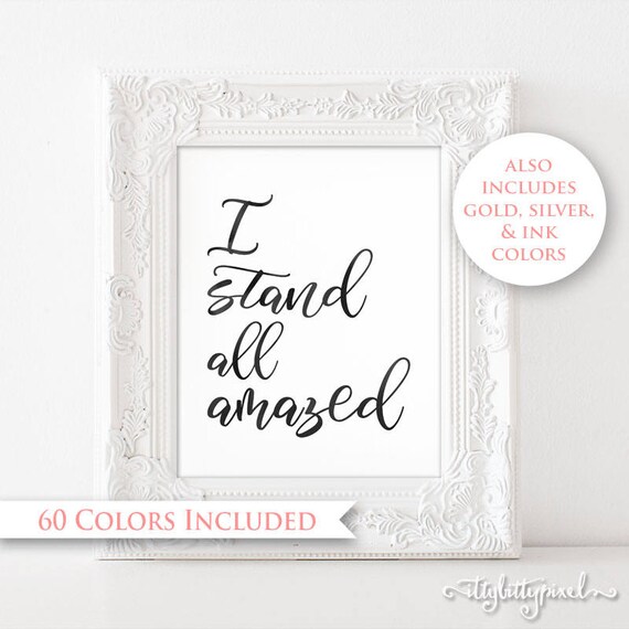 I Stand All Amazed LDS Digital Wall Art Print PRINTABLE - Etsy