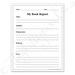 Book Report Worksheet Printable - First Second Third Grade Young Child ...