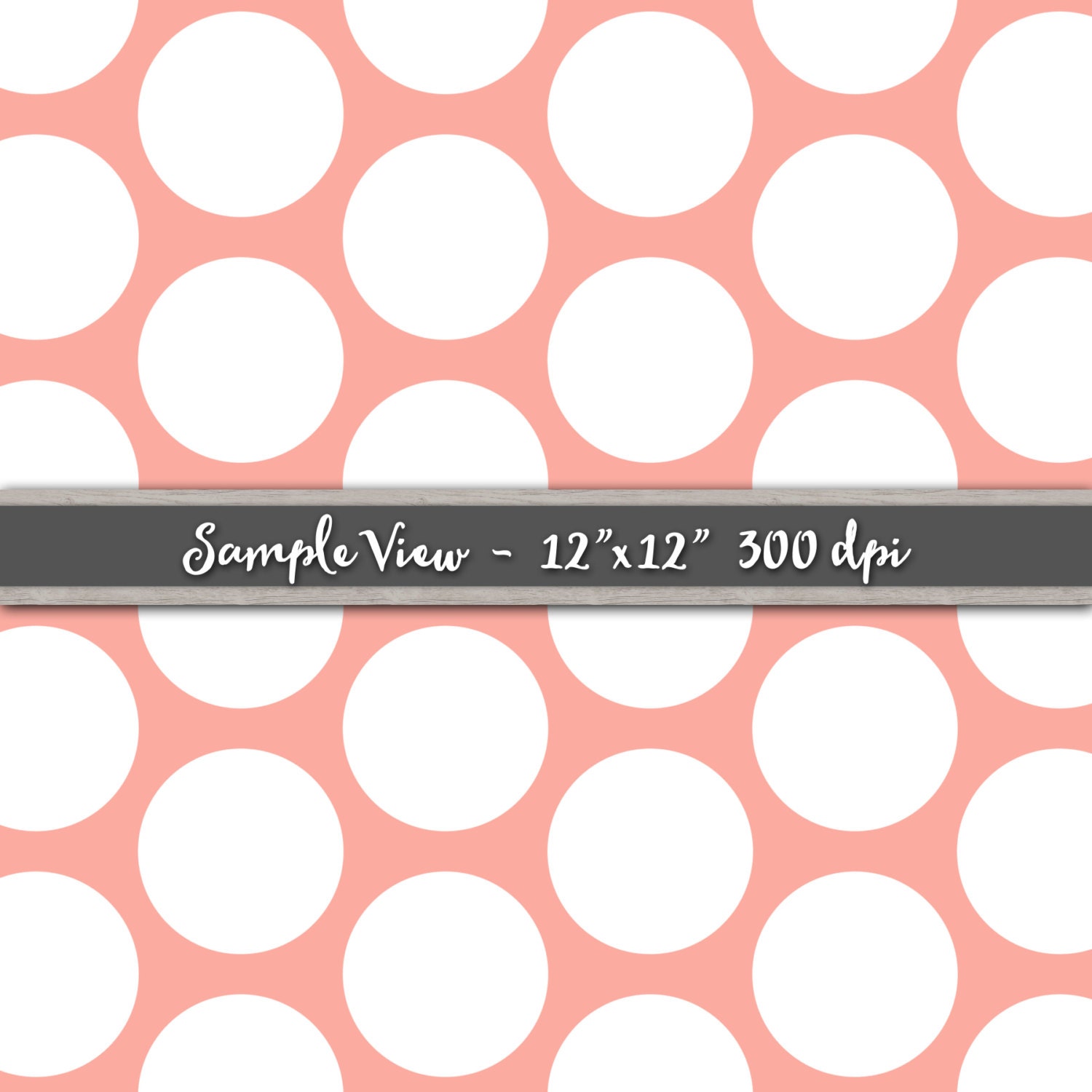 Mega Polka Dot Scrapbook Paper Polka Dot Scrapbooking Paper - Etsy