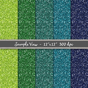 Glitter Digital Paper, Bright Rainbow Colors, Sparkle Scrapbooking ...