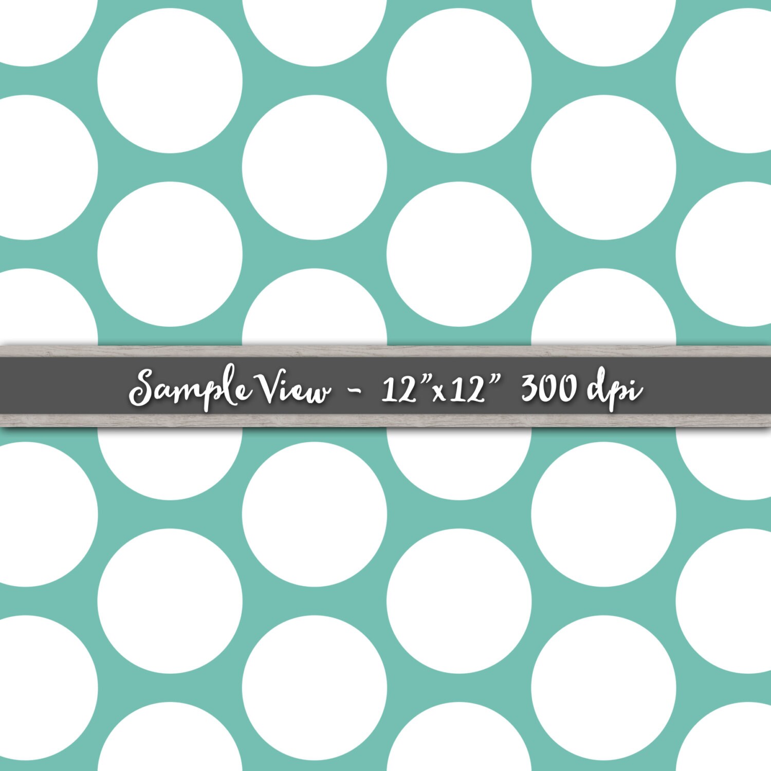 Mega Polka Dot Scrapbook Paper, Polka Dot Scrapbooking Paper, Polka Dot ...