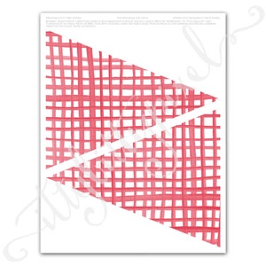 Art Party Banner - Printable PDF Diy Wall Decor Rainbow Birthday ...