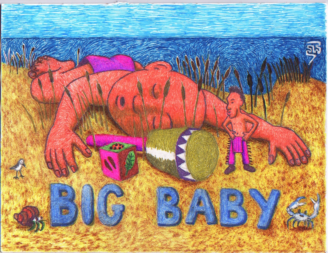 Big Baby is a Book Illustrated by Robert Peters Depicting Wampanoag ...