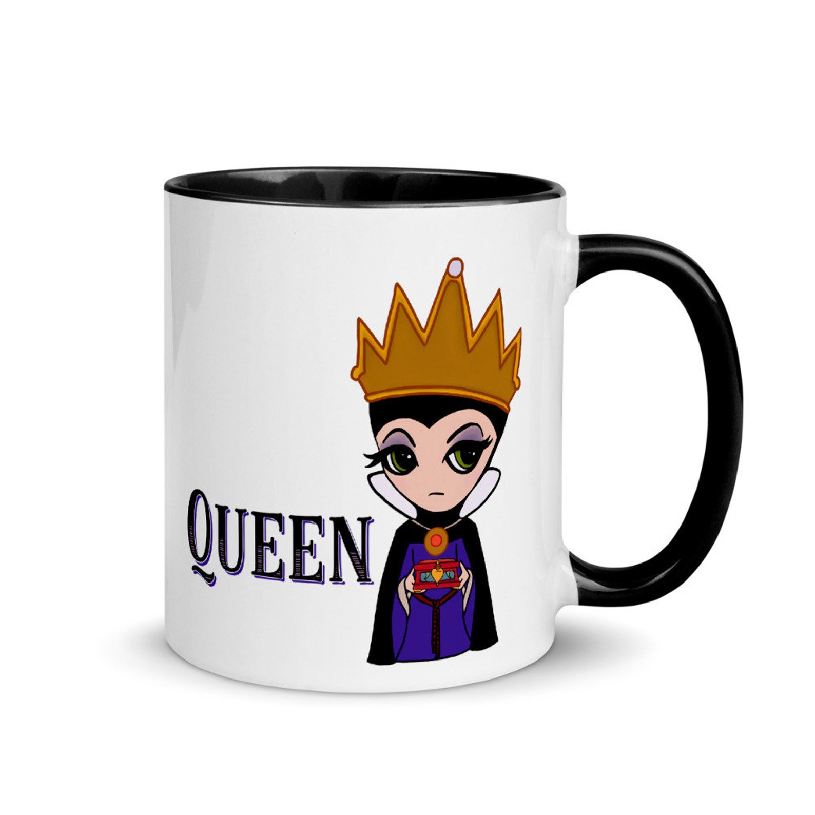 Queen Evil Queen Mug Funny Mugs - Etsy