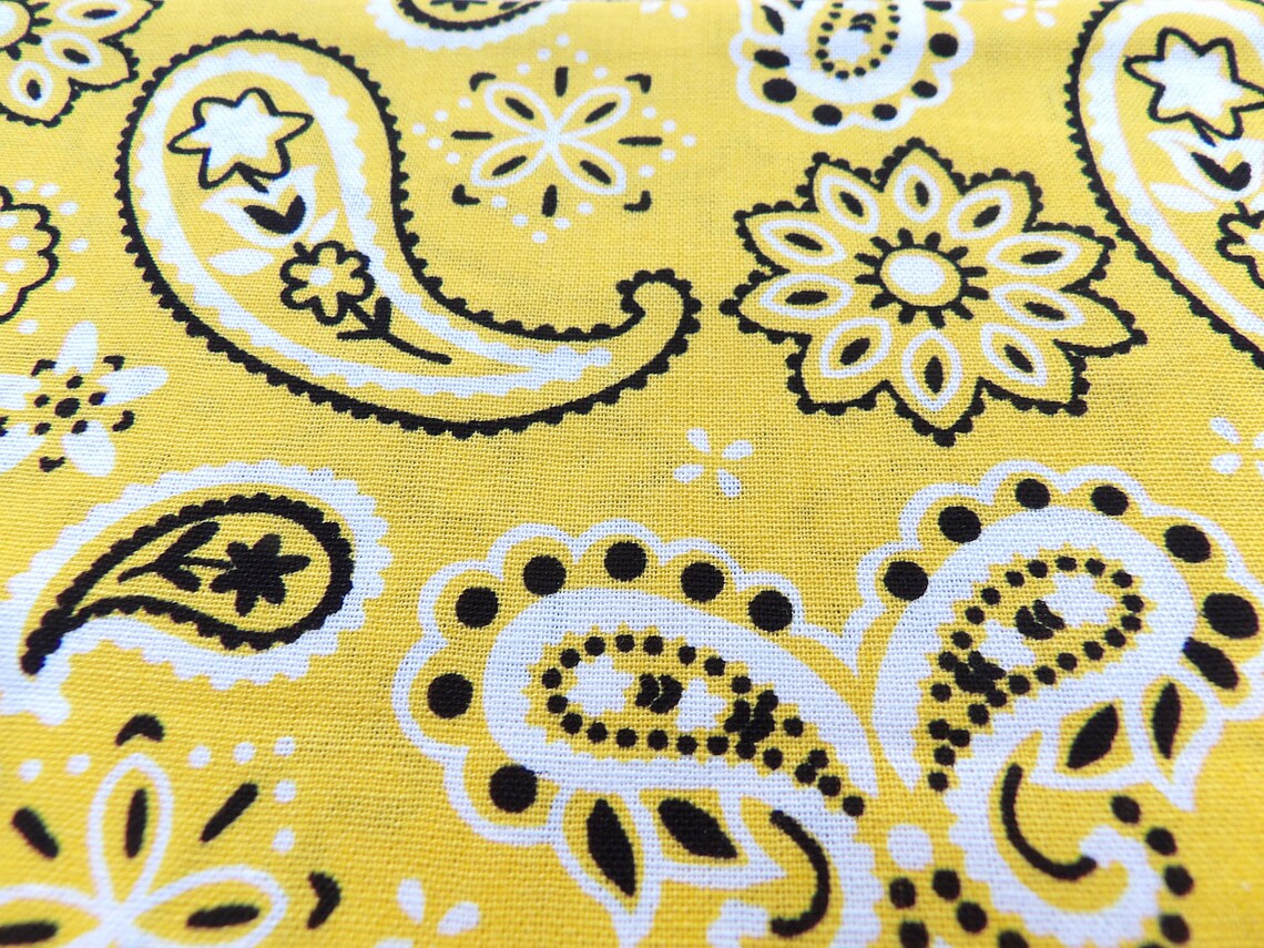 Yellow Small Dog Bandana. Yellow Dog Bandana. Bandana Print Dog Bandana ...