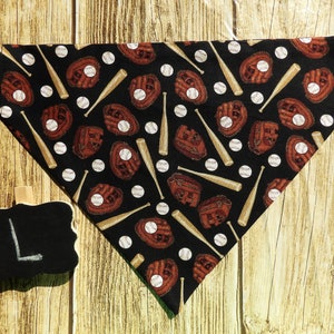 Baseball Dog Bandana. Baseball Bat Dog Bandana. Baseball Glove Dog ...