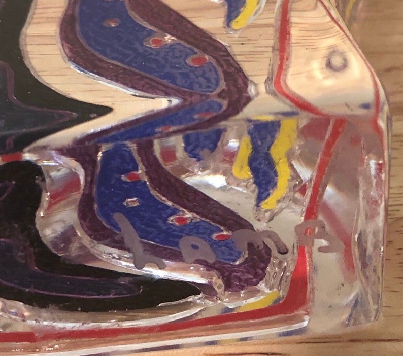 Matt Lamb Spirit of Love Art Crystal Glass Sculpture for Sasaki - Etsy