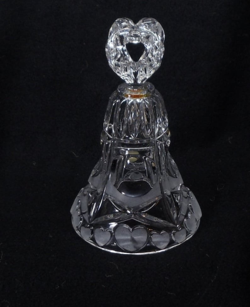 Vintage Hofbauer Collection Crystal 7 Bell Heart 24% - Etsy