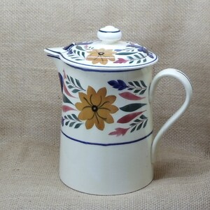 Vintage Ceramic Societe Ceramique Coffee Server W/lid, Made in Holland ...