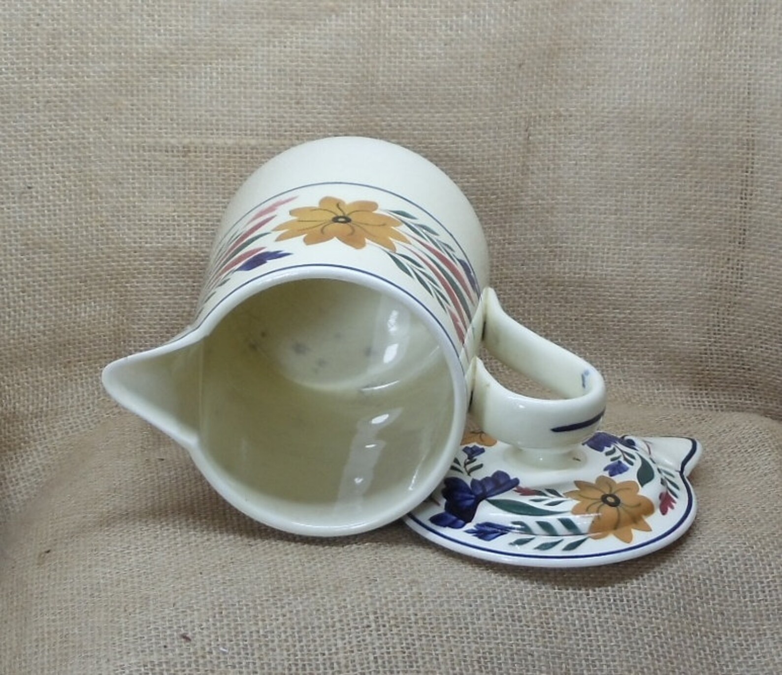 Vintage Ceramic Societe Ceramique Coffee Server W/lid Made in | Etsy