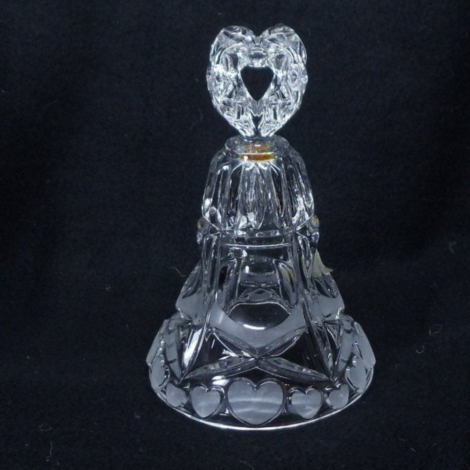 Vintage Hofbauer Collection Crystal 7 Bell Heart 24% - Etsy