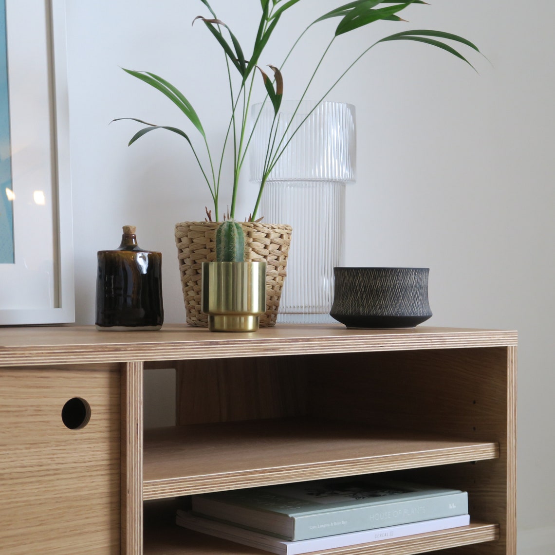 Plywood Furniture TV Stand Oak Wood Tv Unit TV Cabinet - Etsy