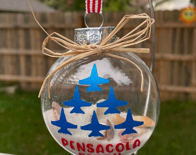 Christmas Ornament, Navy Ornament, F/A-18C Hornet, Airplane Ornament ...
