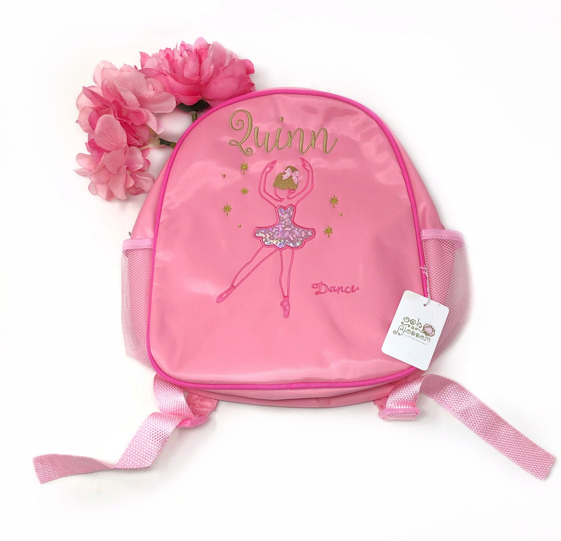 Monogrammed Little Ballerina Dance Backpack - Etsy