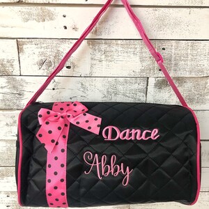 Dance Duffle Bag/ Girls Monogrammed Bag - Etsy