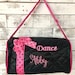 Dance Duffle Bag/ Girls Monogrammed Bag - Etsy