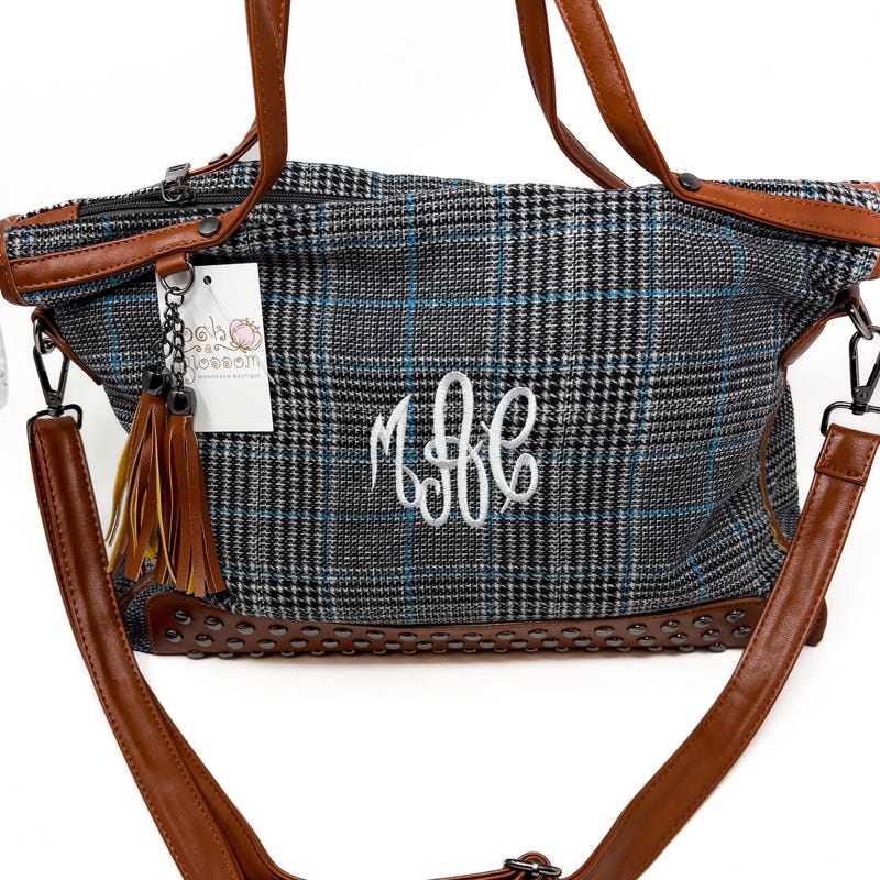 Plaid Handbags - Etsy