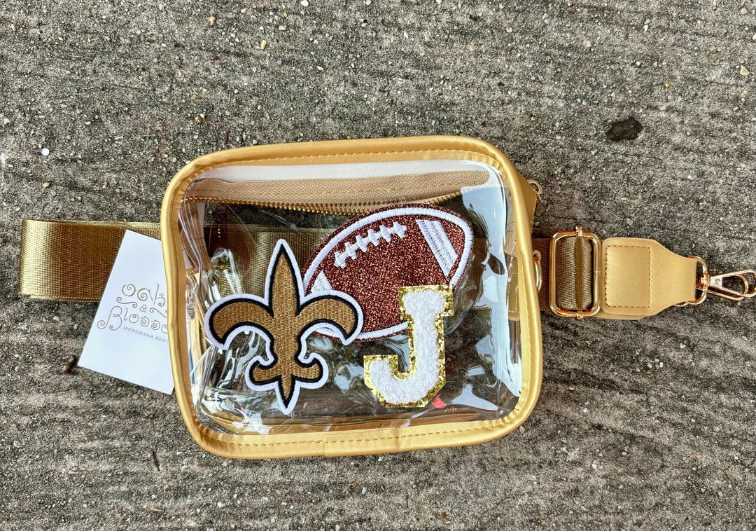 Clear Crossbody Purse, Clear Purse With Patches, Custom Patches ...