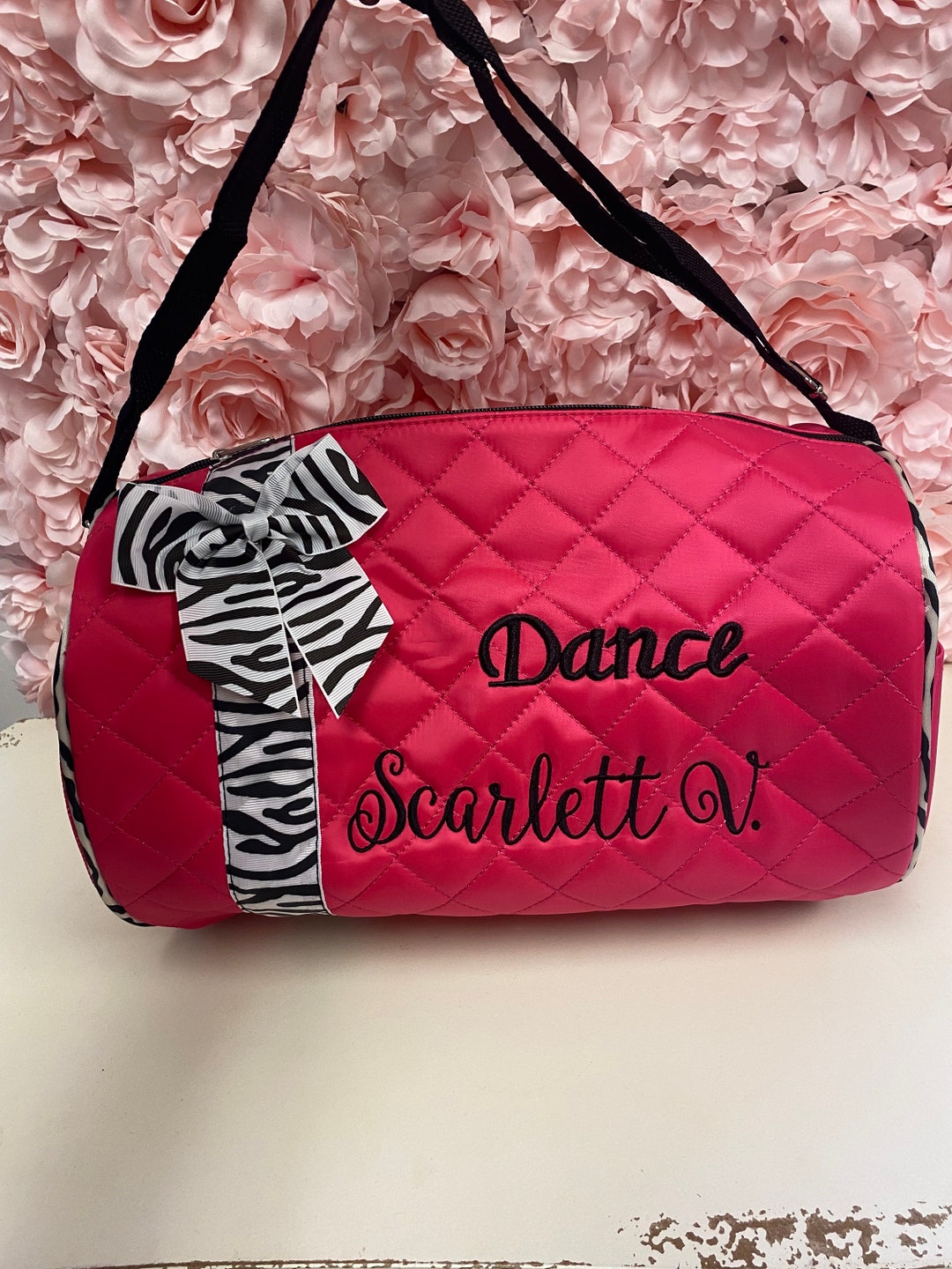 Dance Bag for Girls, Monogrammed Dance Bag, Personalized Dance Bag ...