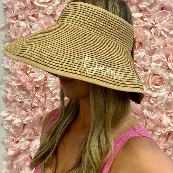 Custom Beach Hat - Etsy