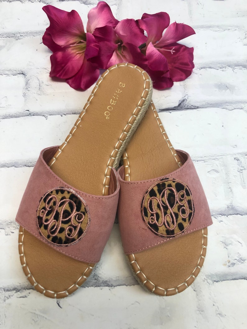 Monogrammed Sandals Personalized Sandals Womens Summer - Etsy