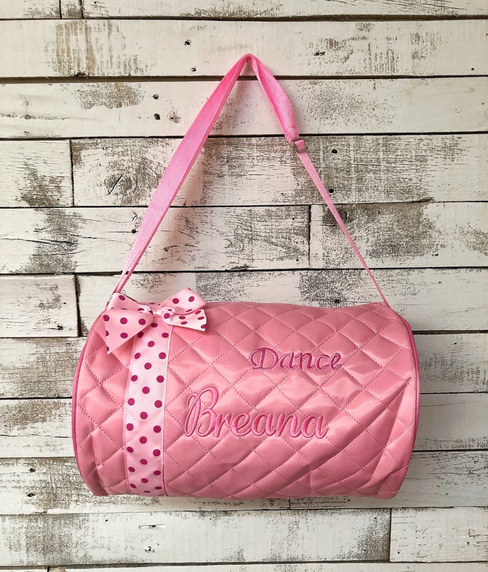 Dance Duffle Bag/ Girls monogrammed bag | Etsy