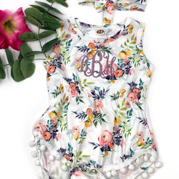 Monogrammed Onesies - Etsy