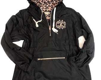 Monogrammed Rain Jacket | Etsy