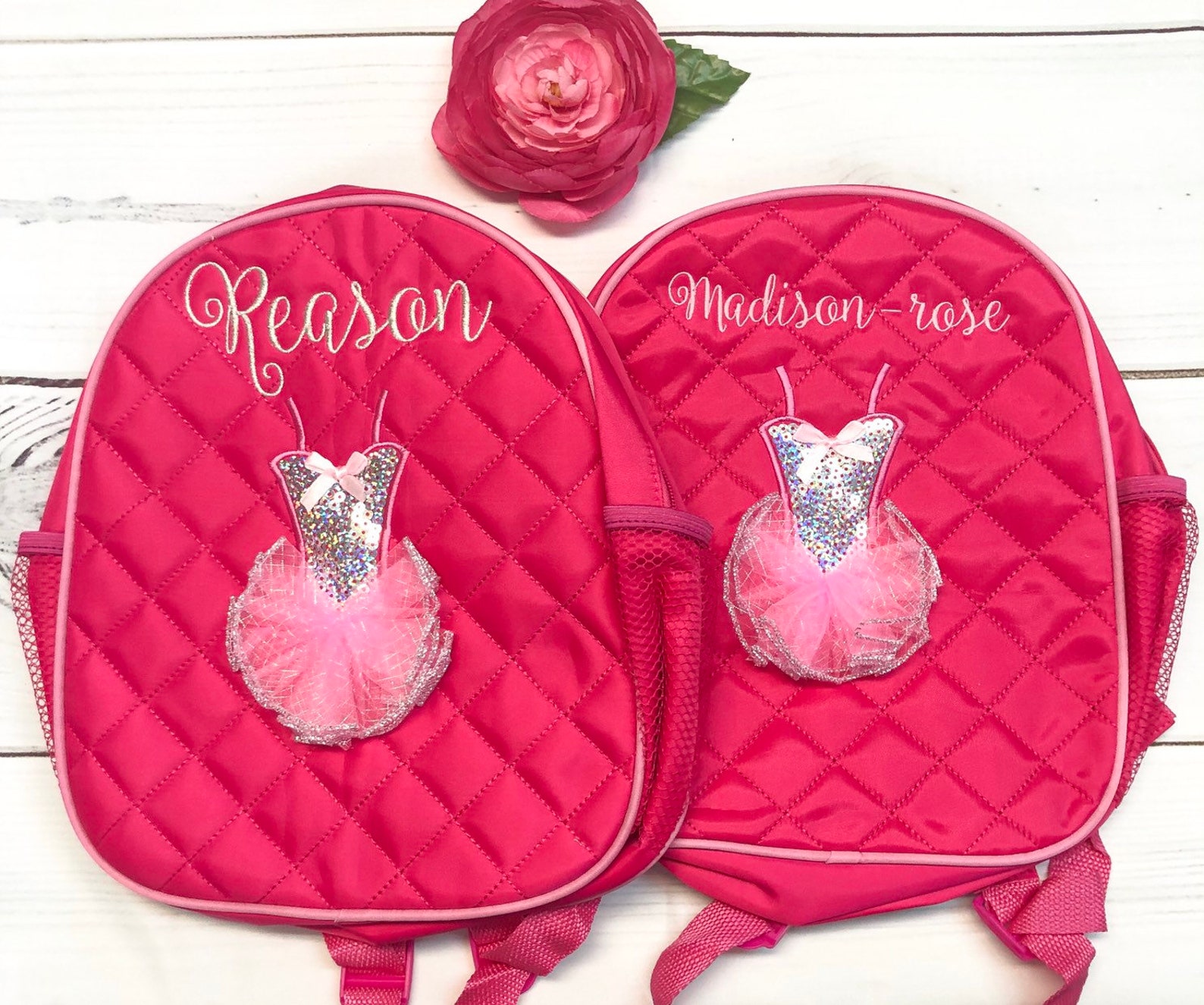 Monogrammed Little Ballerina Dance Backpack - Etsy