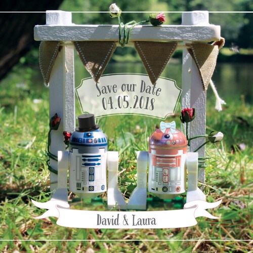 Star Wars Inspired Save the Date | Etsy