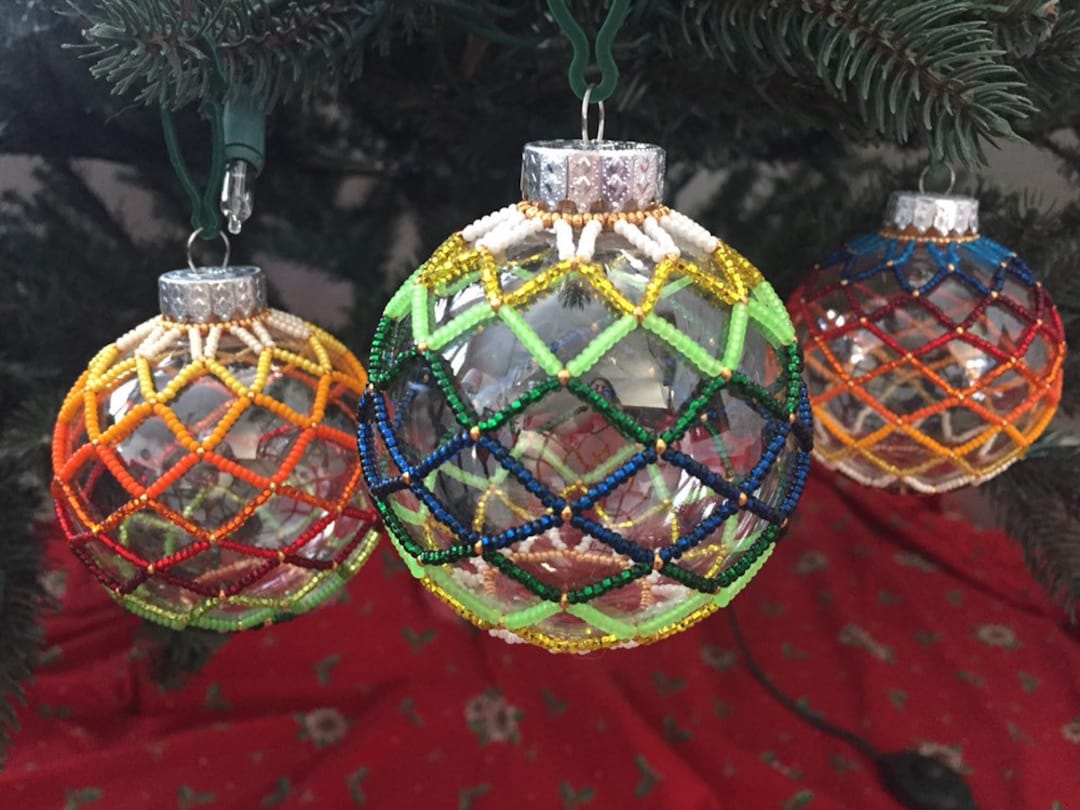 Christmas Tree Ornaments-standard Size Bulb - Etsy