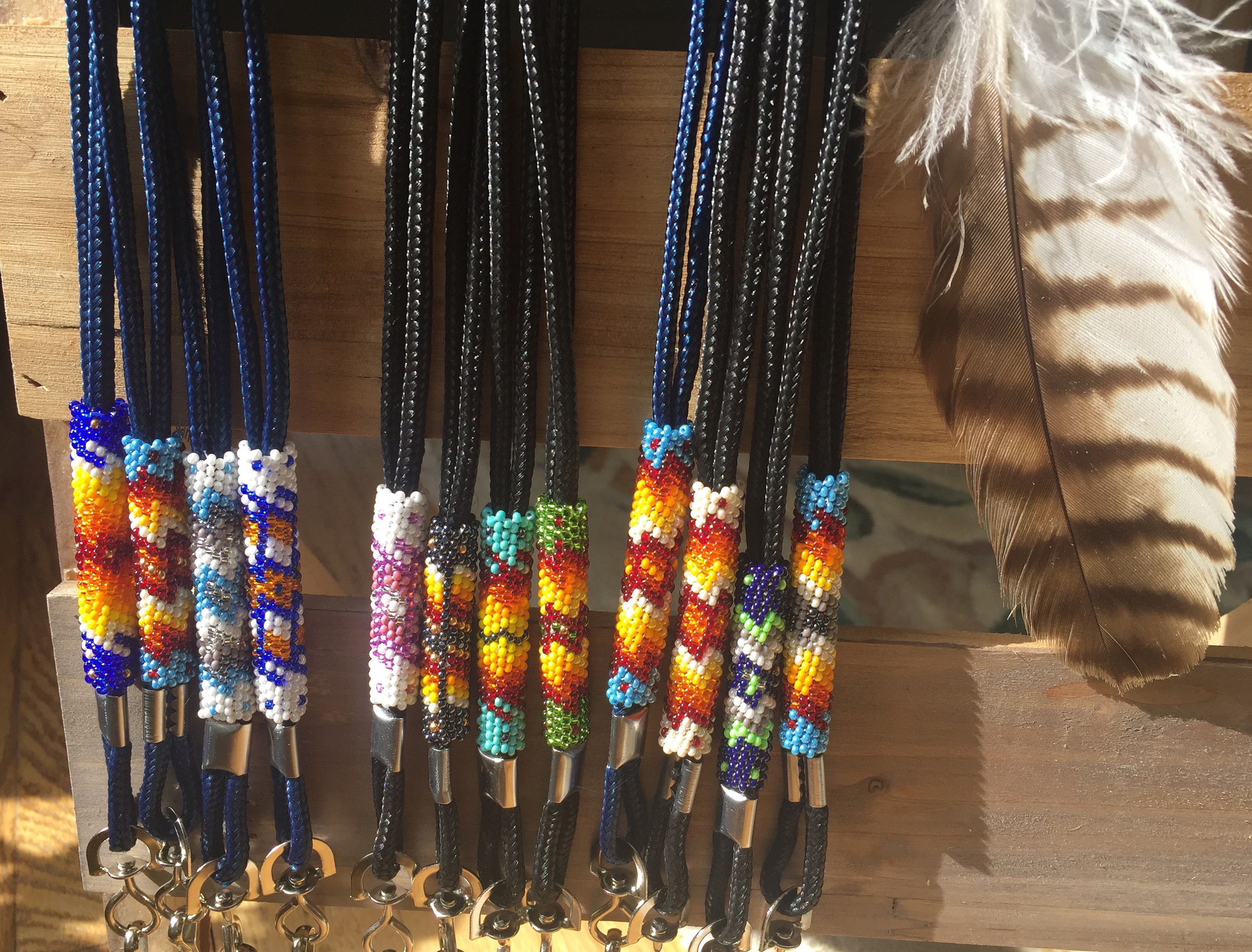Beautiful Peyote Stitched Lanyards | Etsy