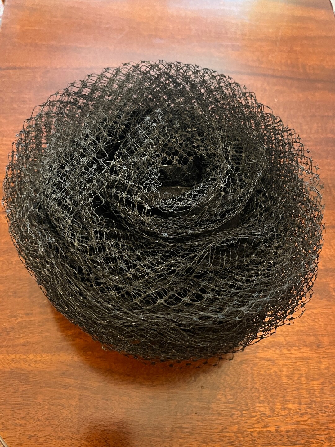 Christian Dior- Birds Nest Turban Hat-black Net- Pristine - Etsy