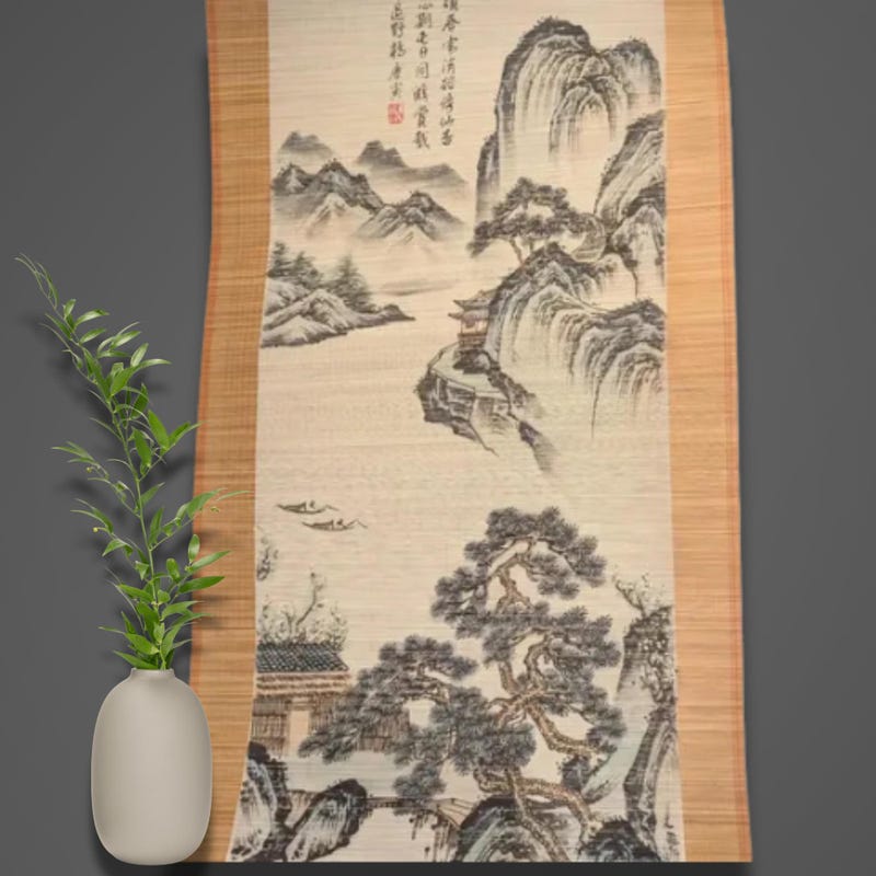 Scroll Painting - Etsy