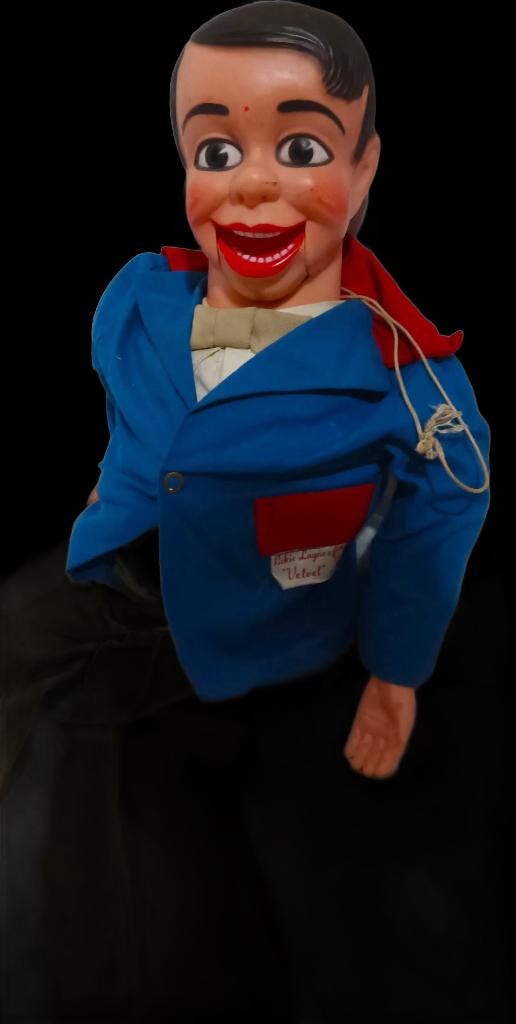 Ricky Layne's Velvel Ventriloquist Doll - Etsy