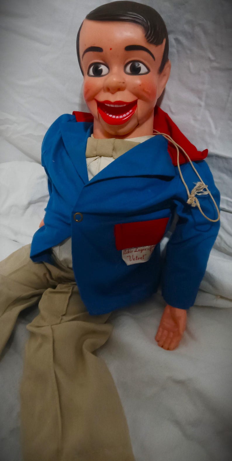 Ricky Layne's Velvel Ventriloquist Doll - Etsy
