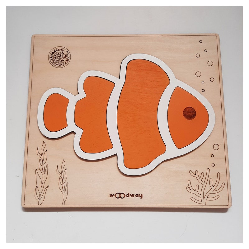 Wood Fish Puzzle - Etsy