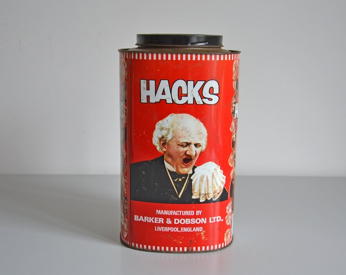 Vintage Candy Boxe HACKS White Hudson & Co. LTD Southport England - Etsy