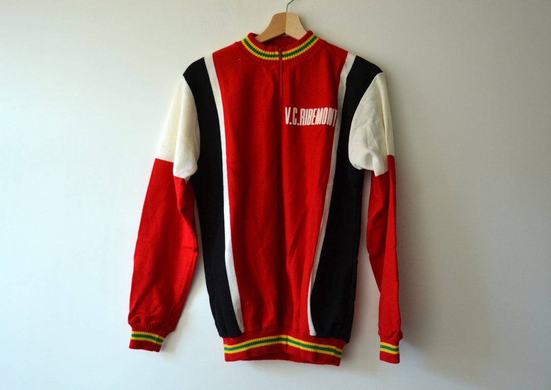 Vintage Cycling Jersey, French Cycling T-shirt TRICOTS DU ROCHER - Etsy