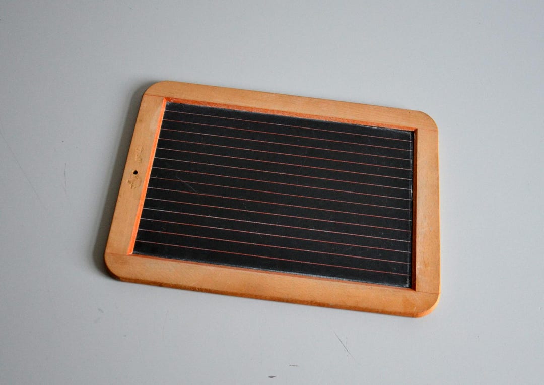 Vintage French Slate Chalkboard 60s, Old French School - Etsy