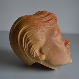 Vintage Resin Mannequin Head, Man Woman Head, Cabinet of Curiosities ...