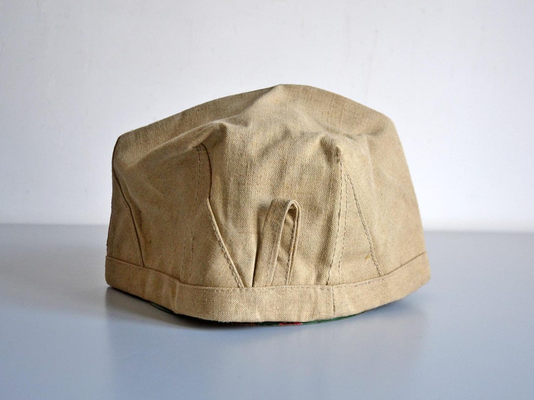 Belgian Army Hat Cap, Vintage Linen From the 60s - Etsy