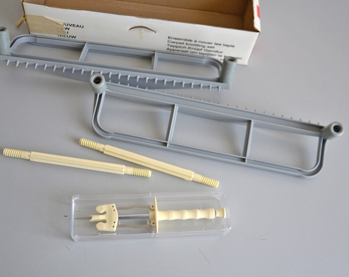 Vintage Smyrna Presto Latch Hooking, Mat Rug Making Tool Swiss Made - Etsy