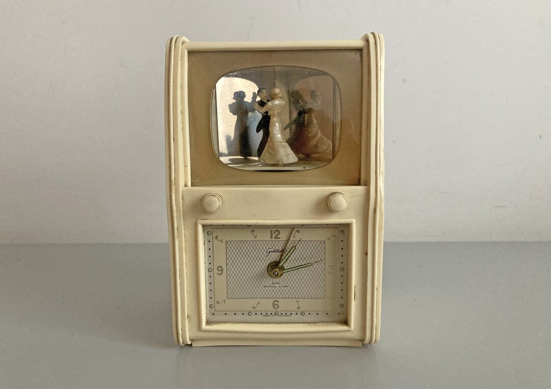 Rare Vintage Musical Dancing Ballerina Alarm Clock Goldbuhl Germany - Etsy