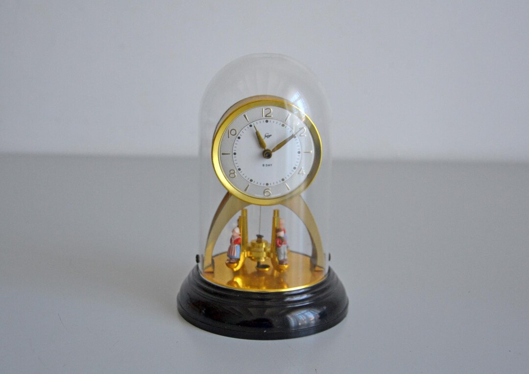 Vintage STAIGER Germany Pendulum Clock, Folk Character Dancing - Etsy