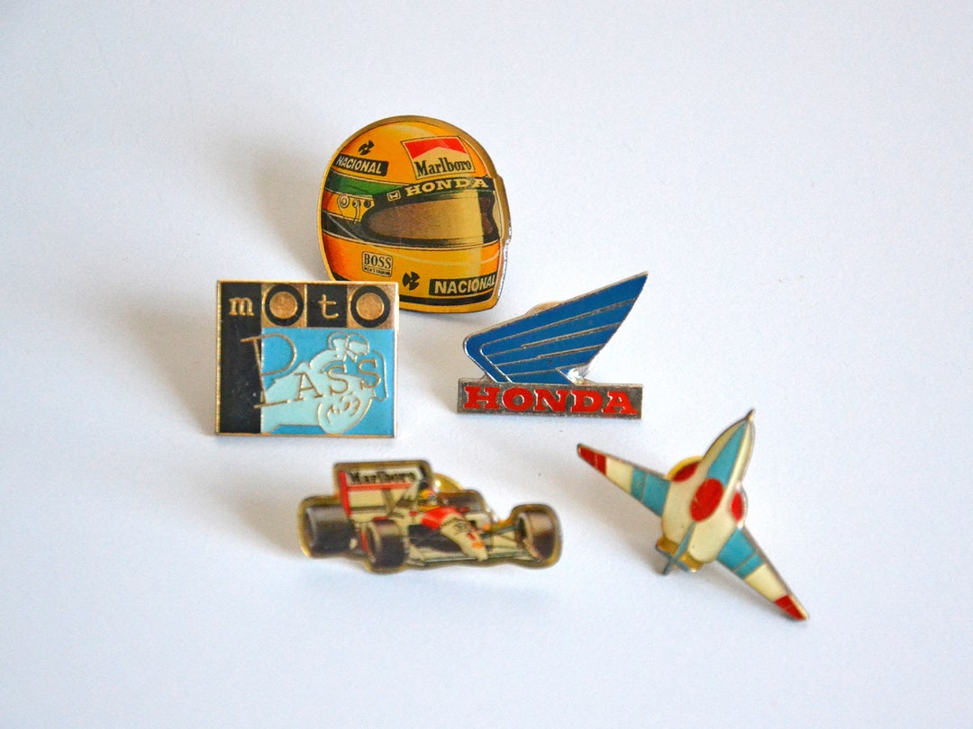 Set of 5 Automobile and Motor Pins, 90's Fashion Collection - Etsy